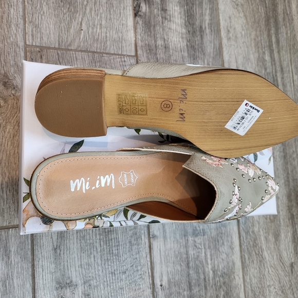 Mi.iM | Shoes | Miim Miranda Mule Shoe Green Size 8 | Poshmark
